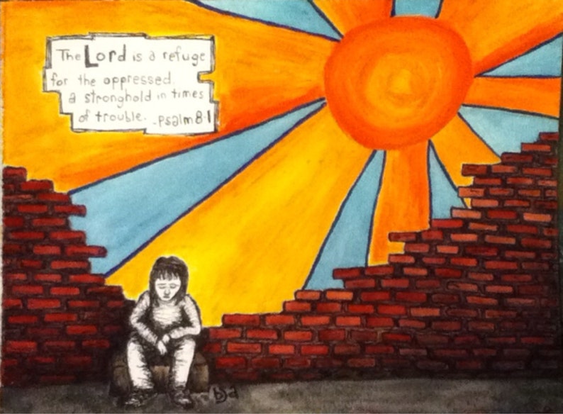 Psalm 8:1 Original Painting - Etsy