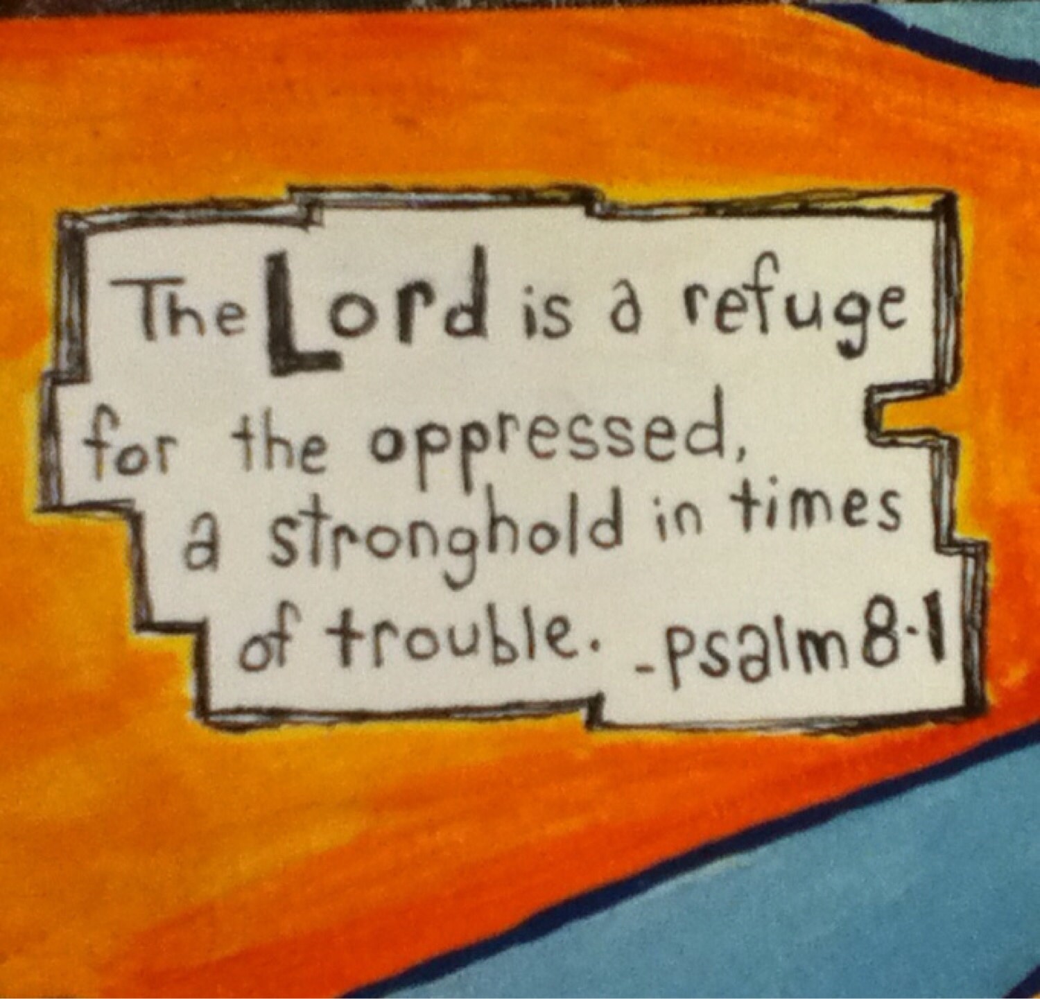 Psalm 8:1 Original Painting - Etsy