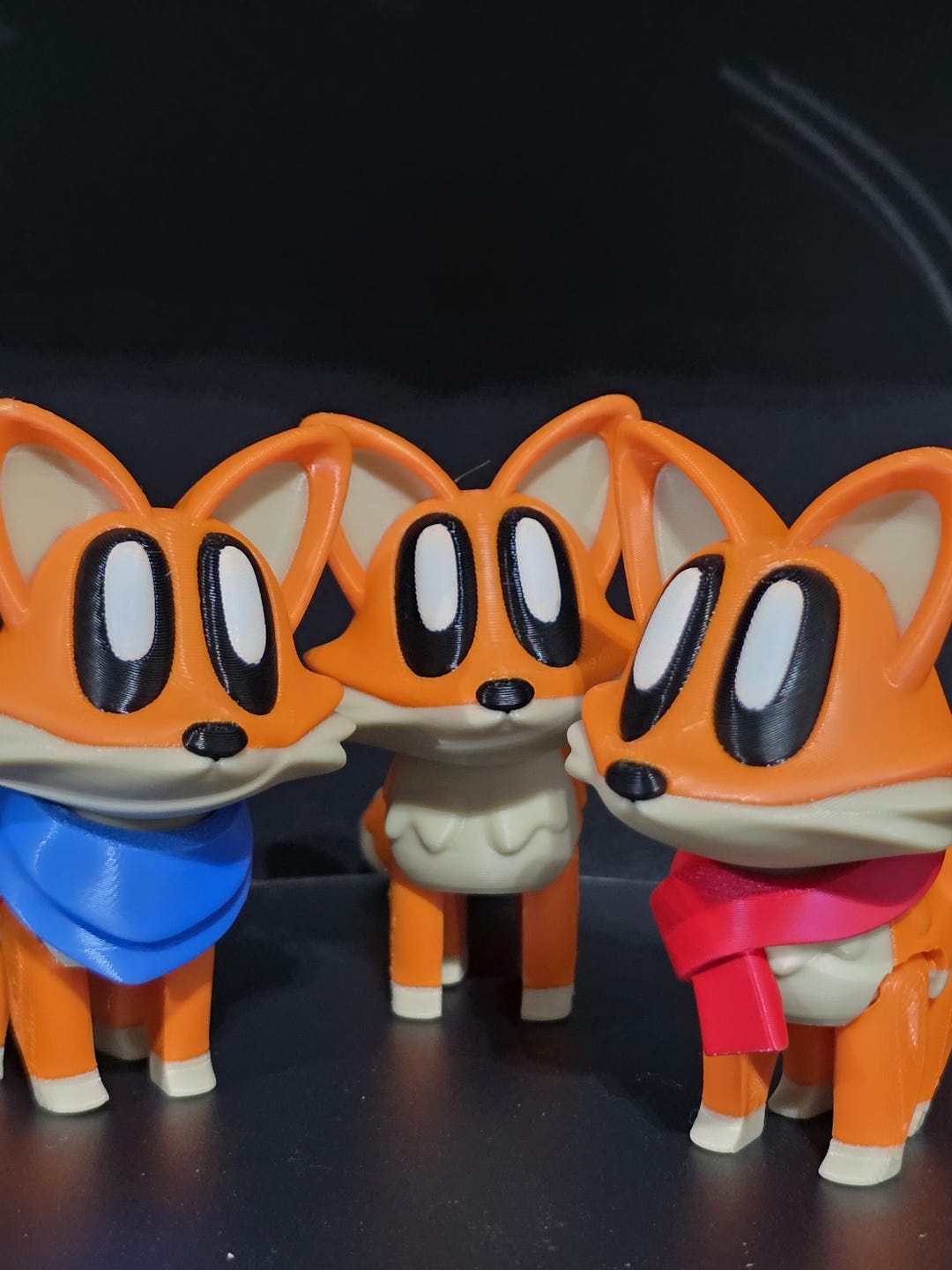 Blob Lab 3d Printed Articulated Posable Fox - Etsy