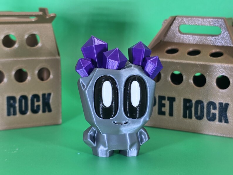 Blob Lab 3d Printed Pet Rocks. Multiple Styles Available. - Etsy