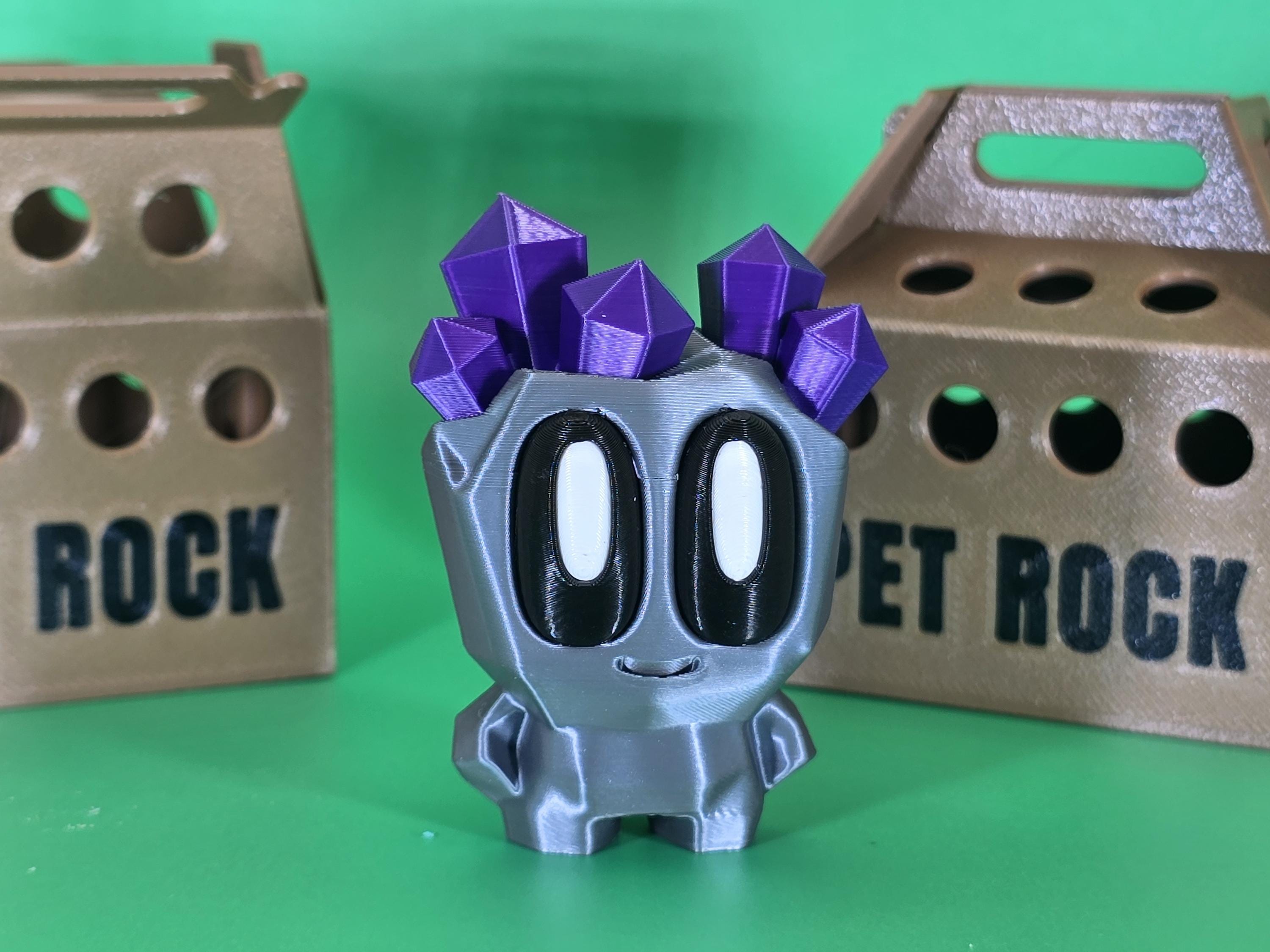 Blob Lab 3d Printed Pet Rocks. Multiple Styles Available. - Etsy