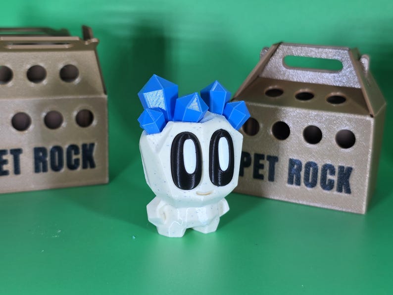 Blob Lab 3d Printed Pet Rocks. Multiple Styles Available. - Etsy