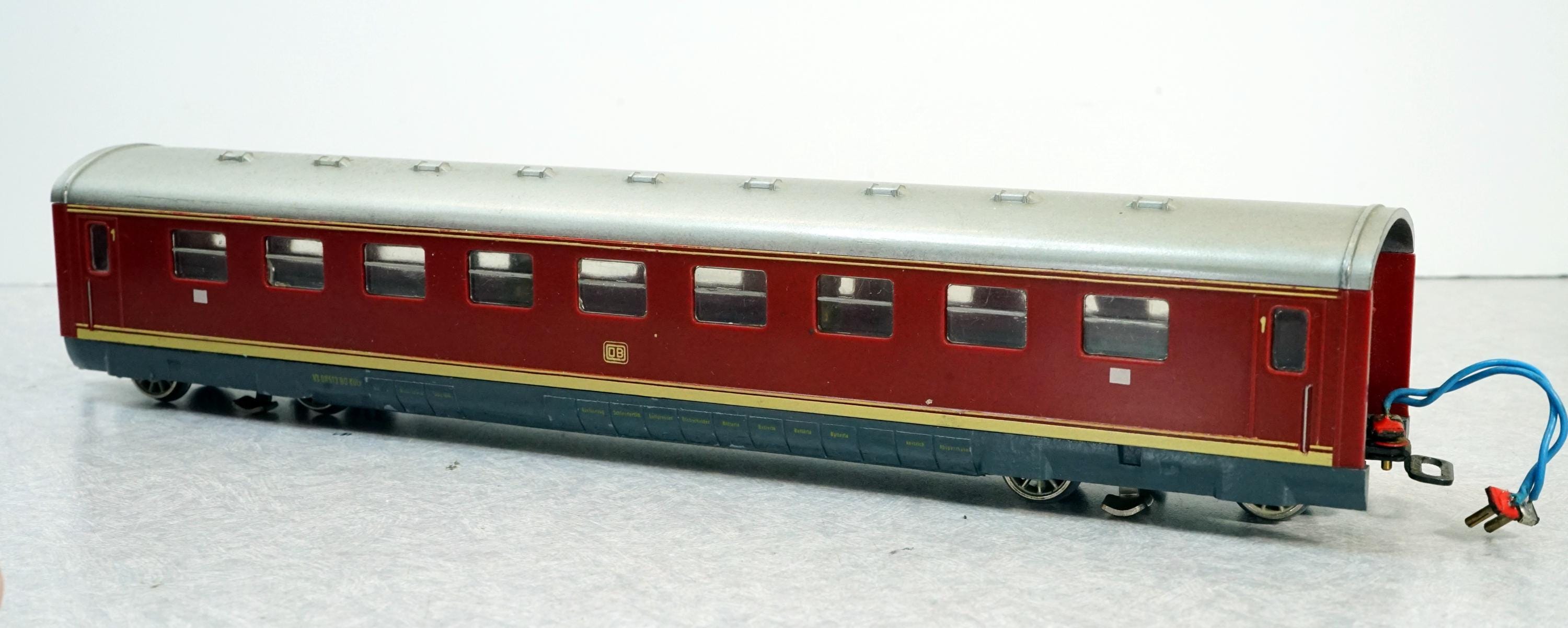 Model Train 3 Piece German Diesel Railcar Set Trix Express HO/H0 Scale ...