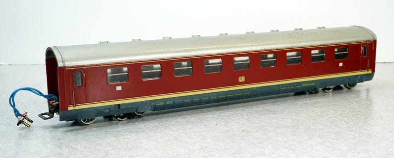 Model Train 3 Piece German Diesel Railcar Set Trix Express HO/H0 Scale ...