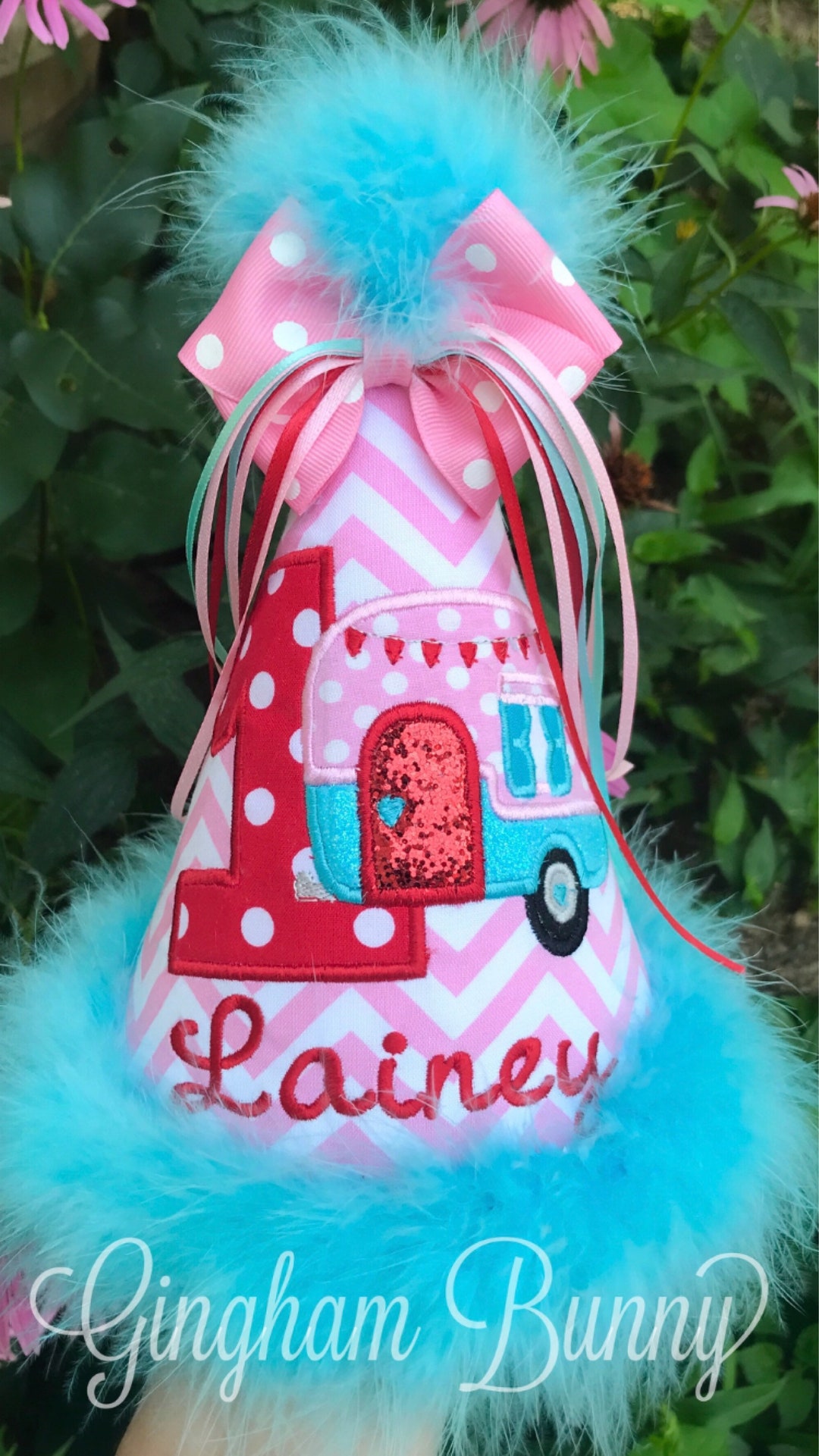 Camping Birthday Hat, Glamping First Birthday Hat, First Birthday Hat ...