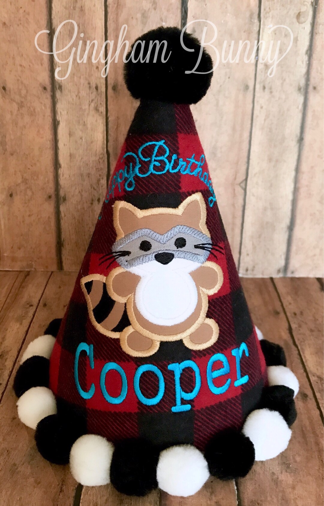 Buffalo Plaid Cake Smash, Buffalo Plaid Birthday Hat, Lumberjack ...