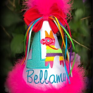 Llama Birthday Hat, Pinata Cake Smash, Llama Birthday Hat, Pinata Llama ...