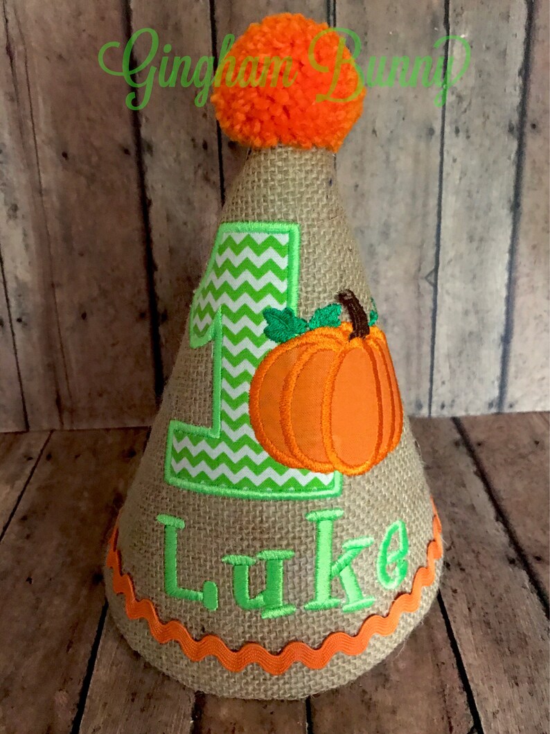 Fall Birthday Hat Thanksgiving Birthday Hat Pumpkin Birthday - Etsy