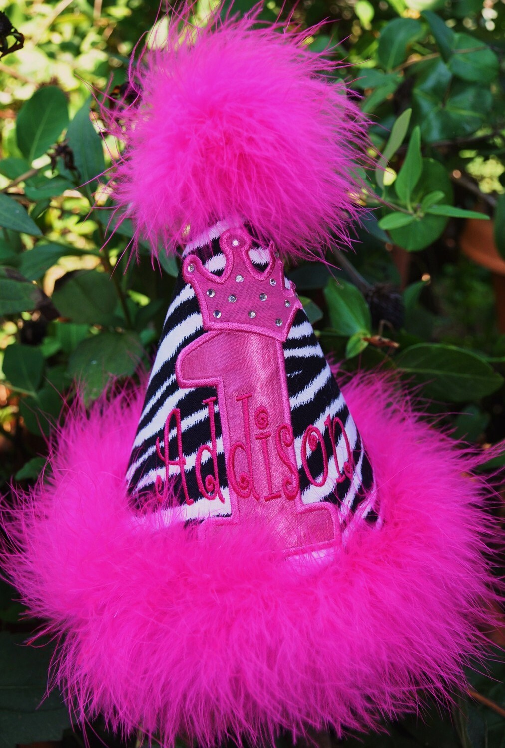 Pink and Gold or Silver Metallic Princess Number/crown First - Etsy
