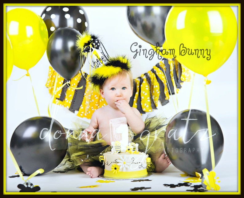 Bumble Bee First Birthday Hat Honey Bee 2nd Birthday Hat Bee - Etsy