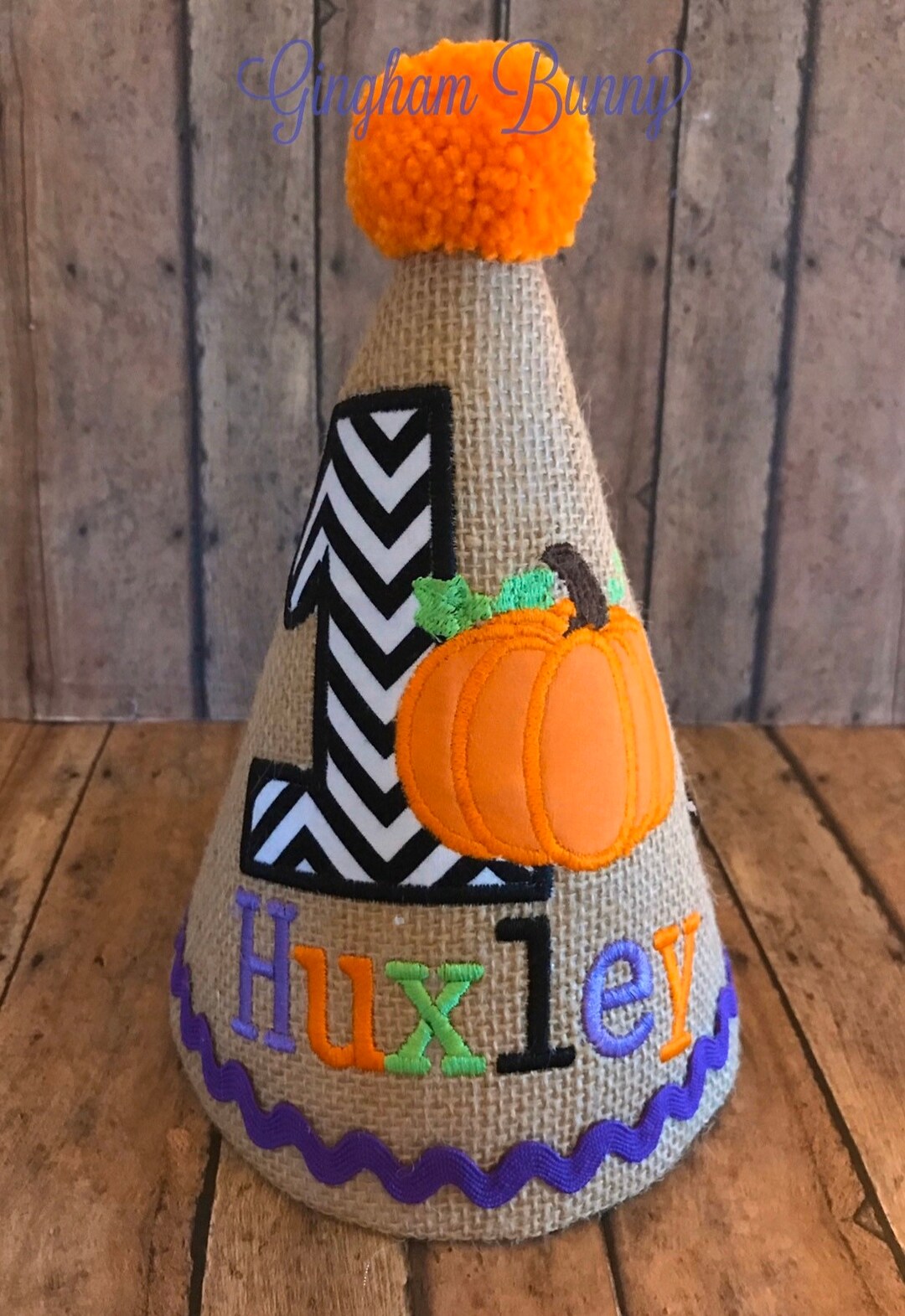 Halloween Cake Smash, Halloween Birthday Hat, Pumpkin Birthday Hat ...