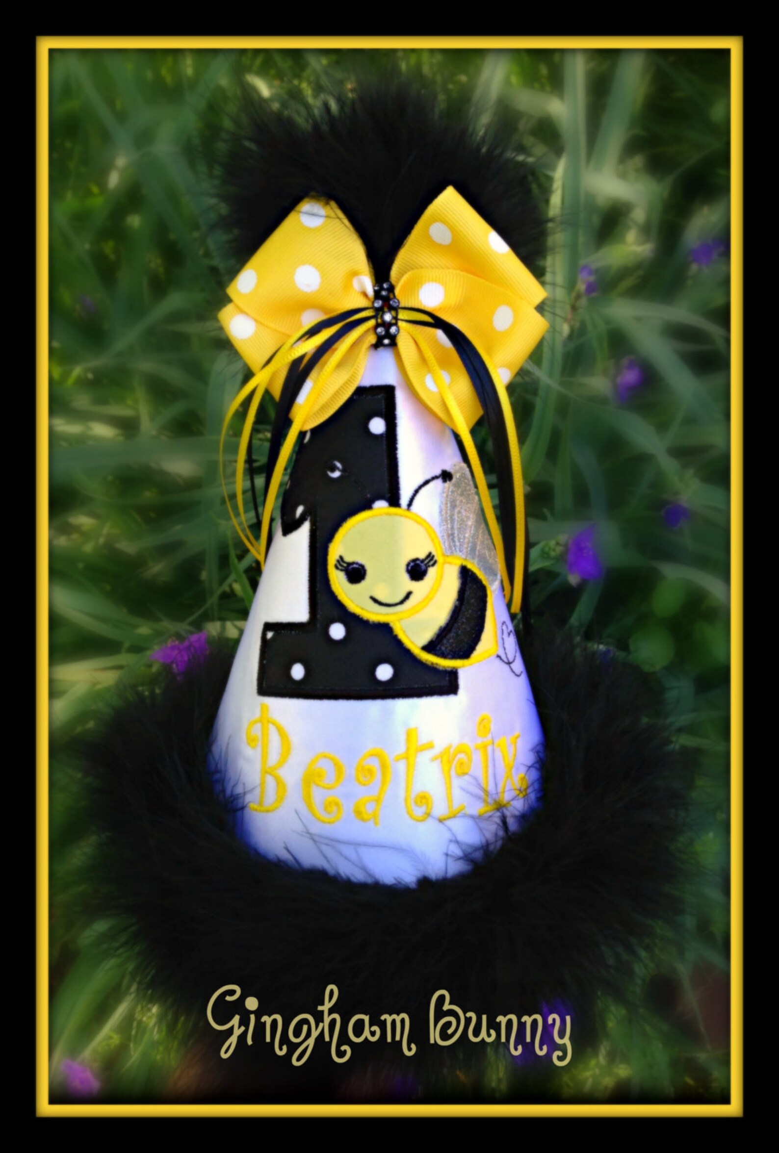 Bumble Bee First Birthday Hat Honey Bee 2nd Birthday Hat Bee - Etsy