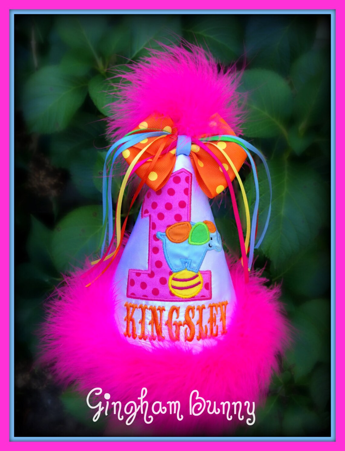 Circus Birthday Hat Carnival Birthday Hat First Birthday | Etsy