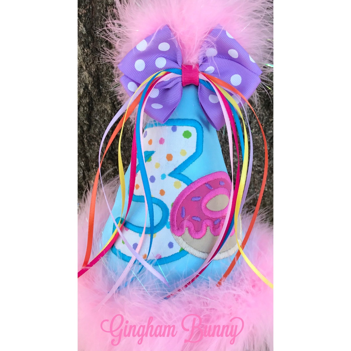 Doughnut Birthday Hat Donut Birthday Hat Donut 2nd Birthday | Etsy