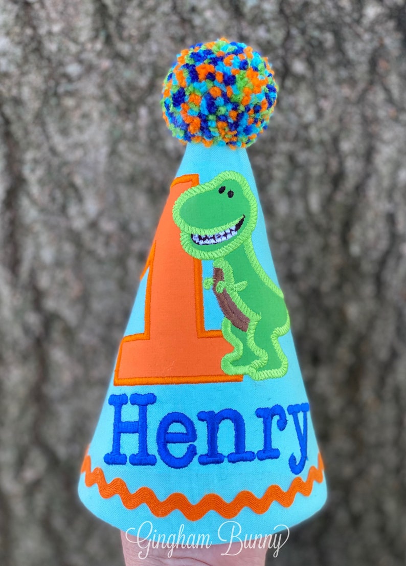 DINOSAUR 1st Birthday Dinosaur Birthday Hat Dinosaur Cake - Etsy
