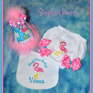 FLAMINGO Birthday Hat, Flamingle Birthday, Flamingle Cake Smash ...