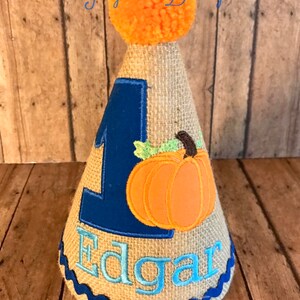 Fall Birthday Hat, Halloween Birthday Hat, Thanksgiving Birthday Hat ...