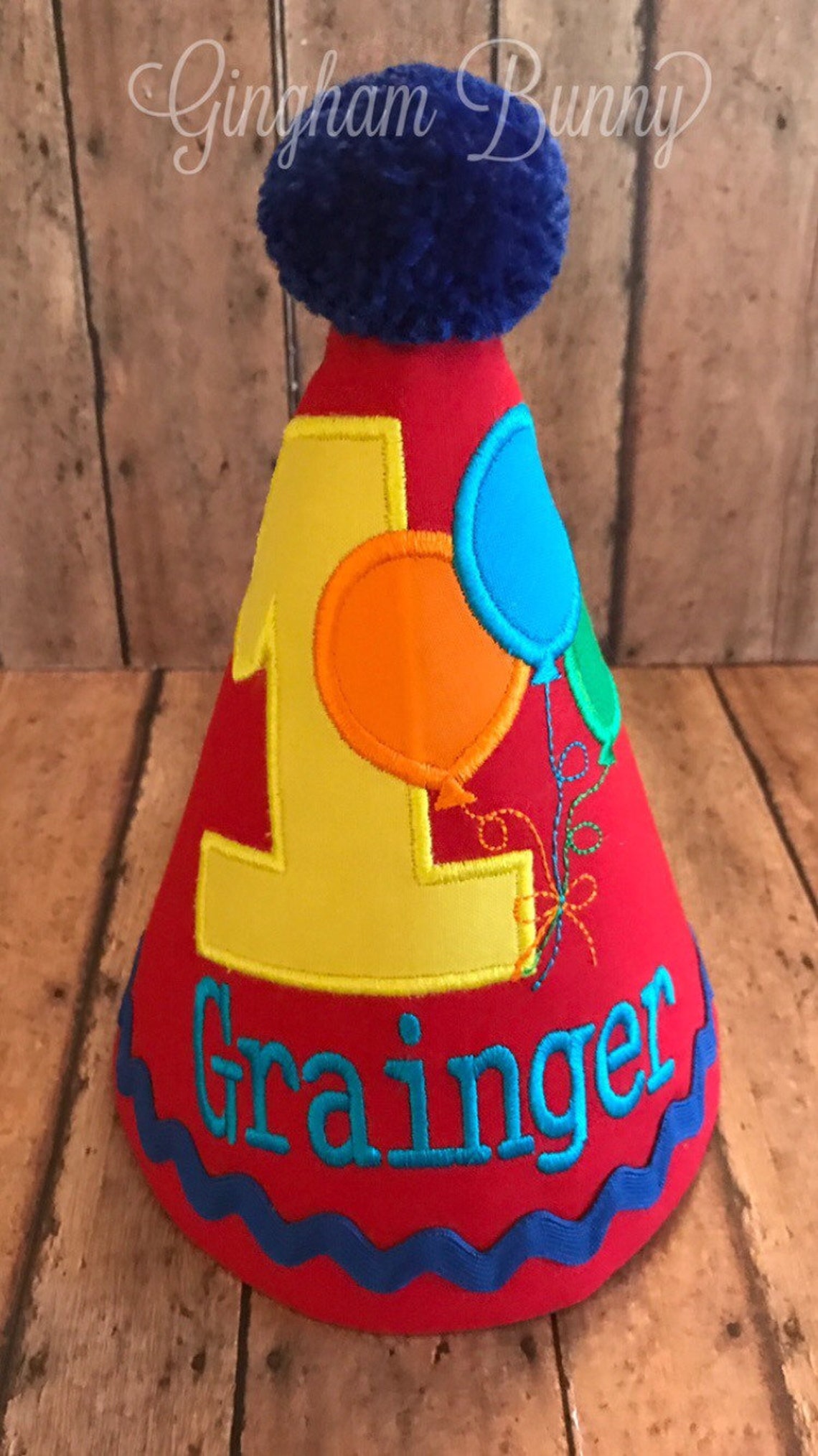 Balloons Birthday Hat, Balloons Birthday, Birthday, OR Sports Birthday ...