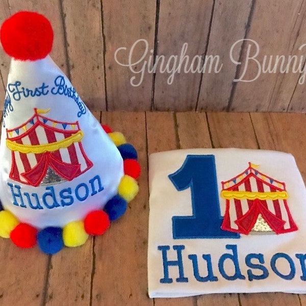 Circus Birthday Hat - Etsy