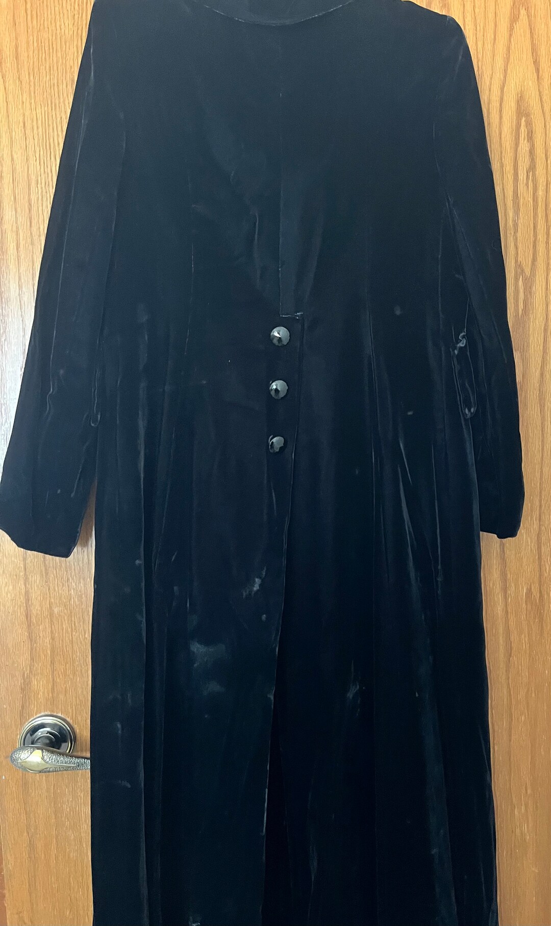 Vintage Union Made Black Velvet Opera Coat - Etsy