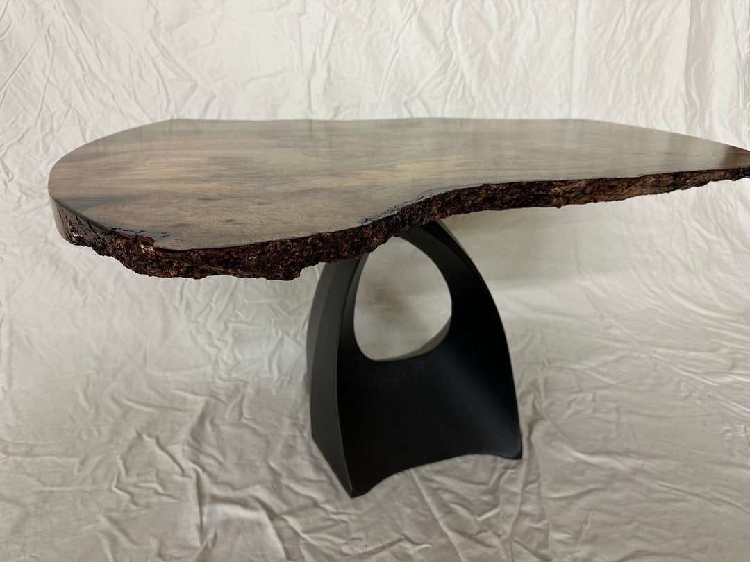 36” Long X 30” Wide, 1 1/2”. Myrtle Wood Live Edge Coffee Table - Etsy
