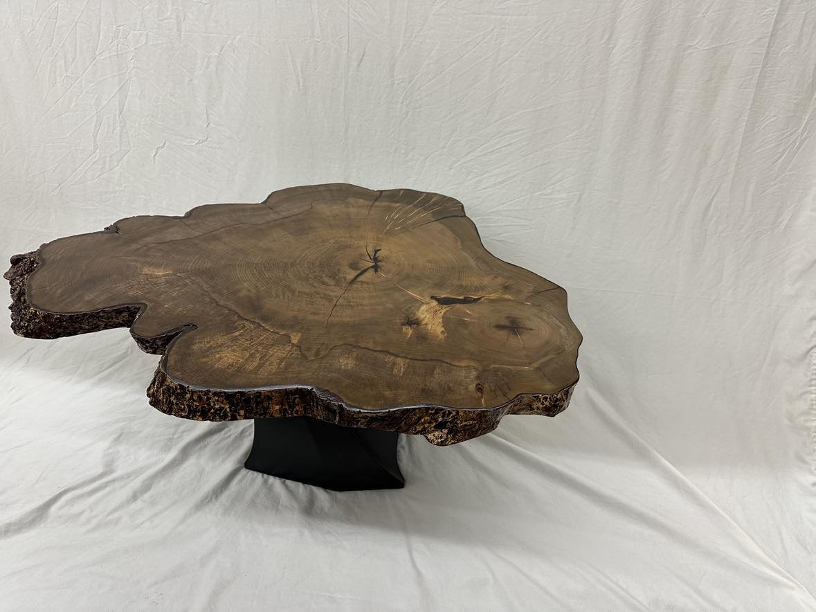 50”x 30” X 2” Myrtle Wood Burl Live Edge Coffee Table - Etsy