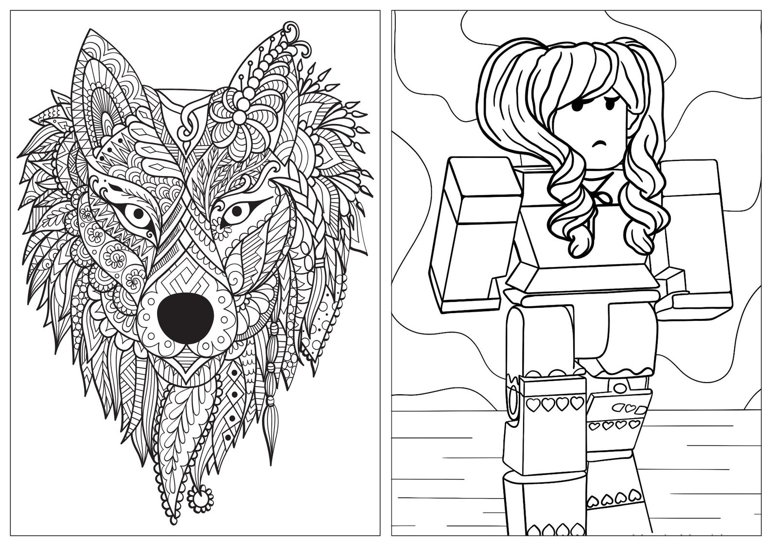 Roblox Coloring Book: 2-in-1 Fun for Kids and Parents | Screen Time ...