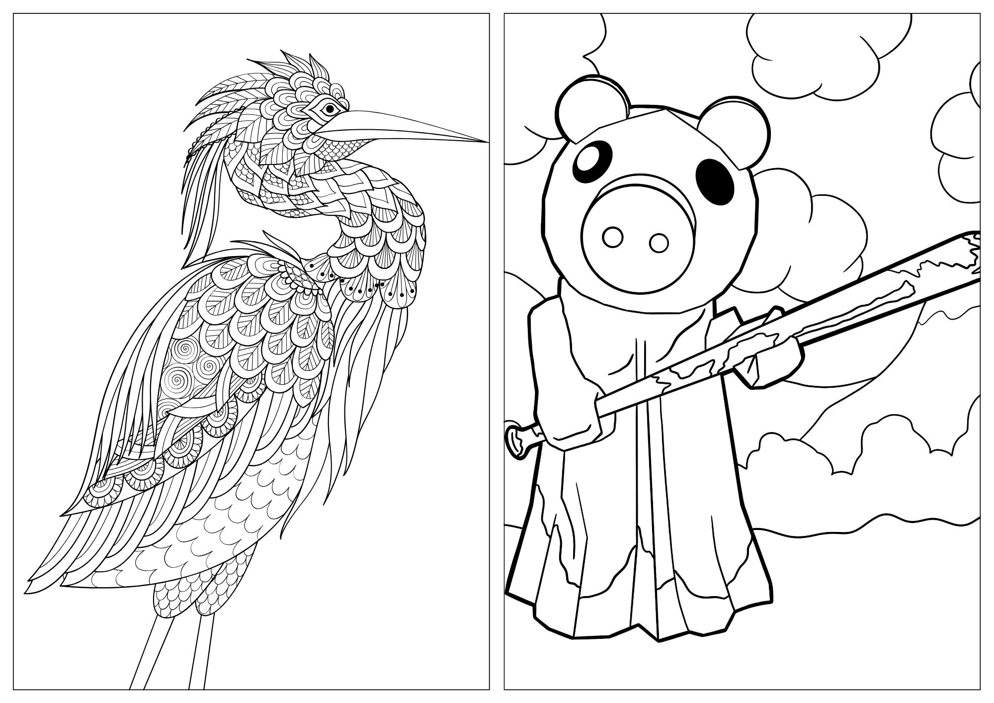 Roblox Coloring Book: 2-in-1 Fun for Kids and Parents | Screen Time ...