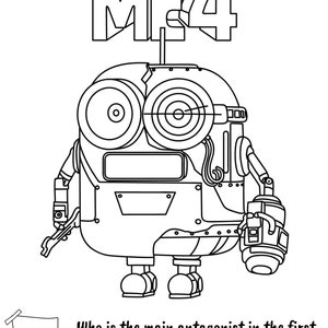 Despicable Me 4 Coloring Book With Riddles, 26 Coloring Pages for Kids ...