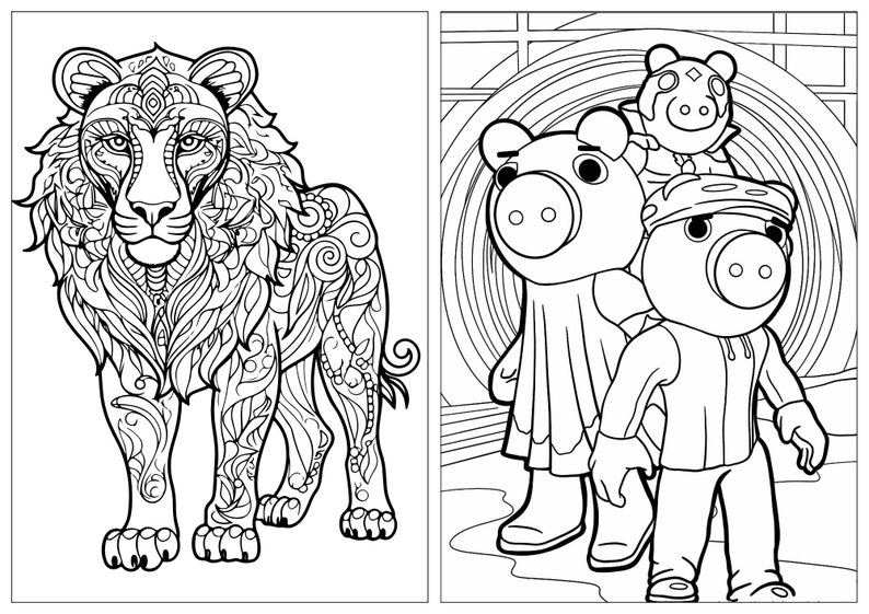 Roblox Coloring Book: 2-in-1 Fun for Kids and Parents | Screen Time ...