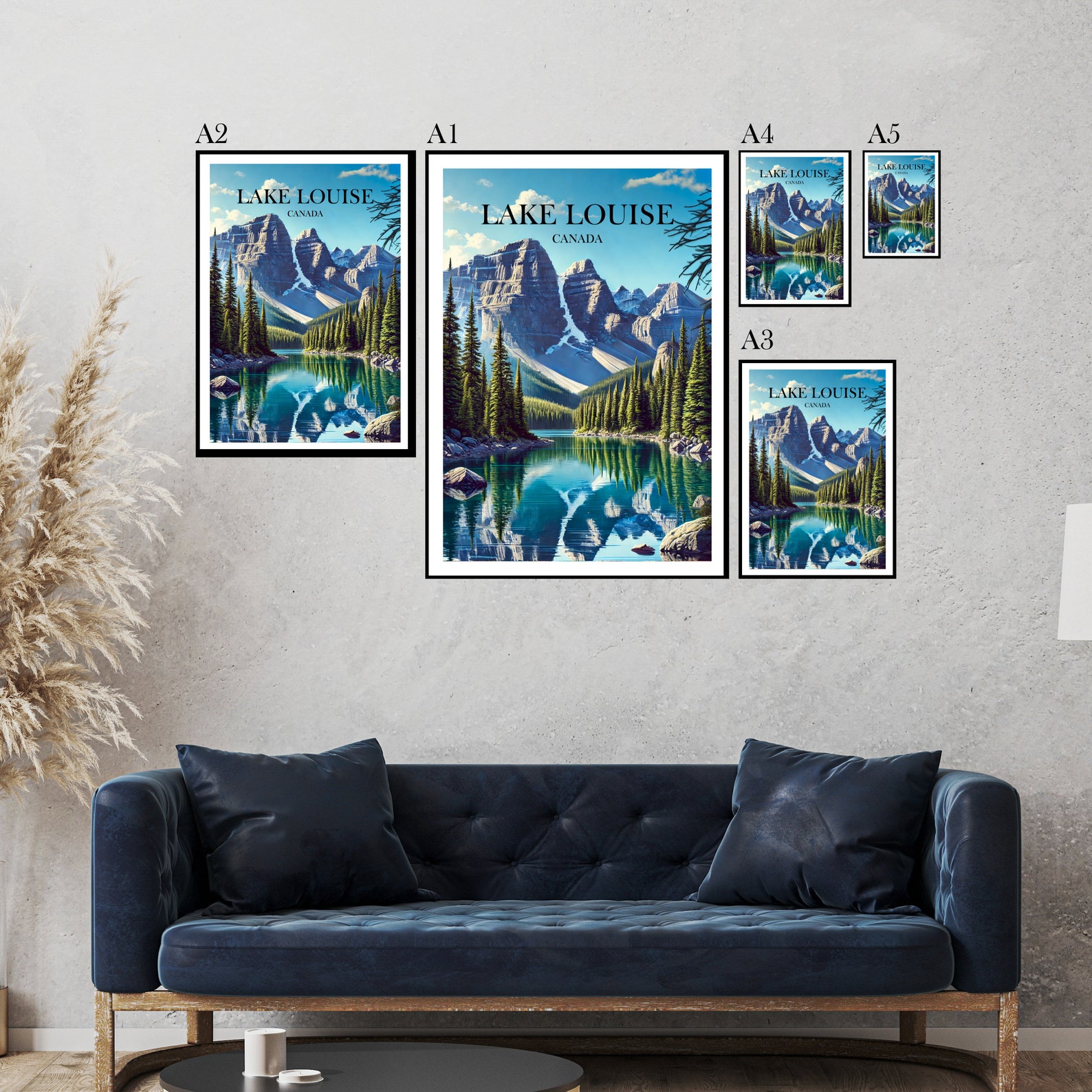 Lake Louise Travel Print - Banff Canada Travel Poster - Digital Art ...
