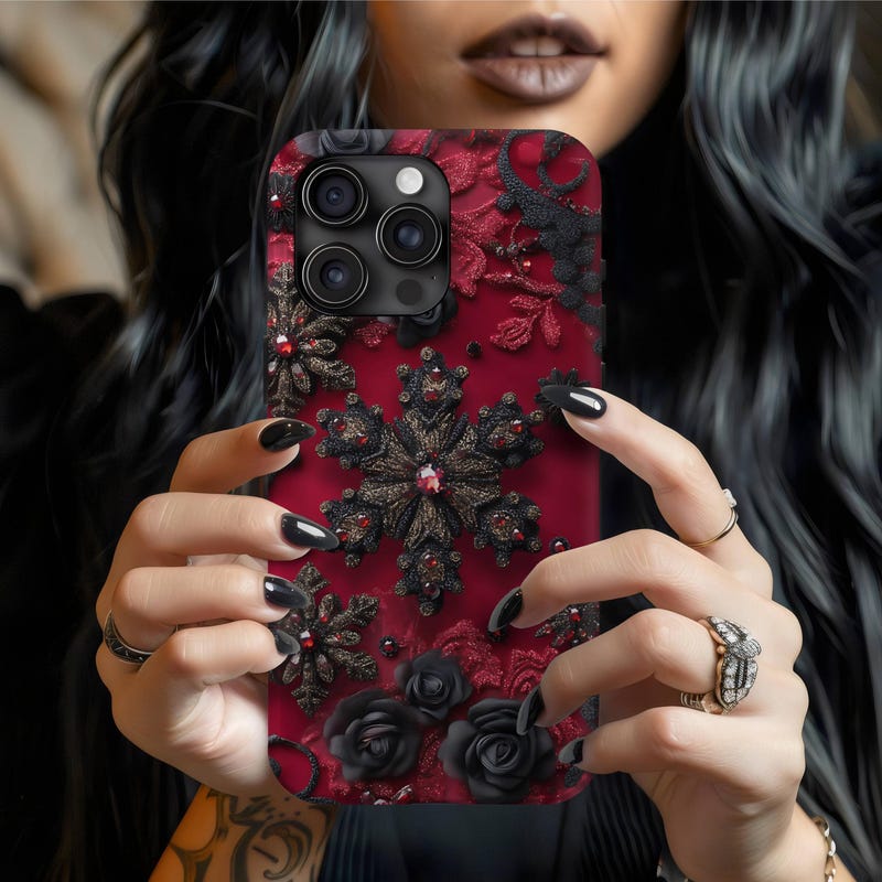 Gothic Winter Phone Case - Etsy