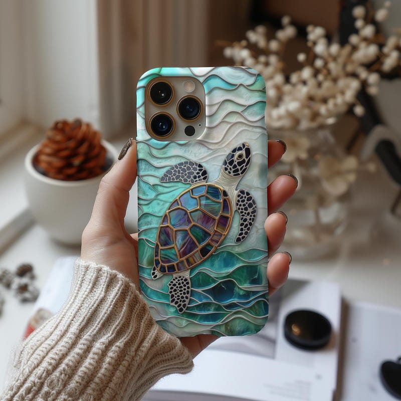 Turtle Phone Case - Etsy