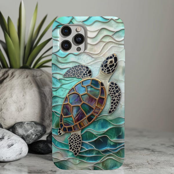 Turtle Phone Case - Etsy