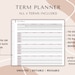 Digital Teacher Planner Template Google Sheets Weekly Lesson Planner ...