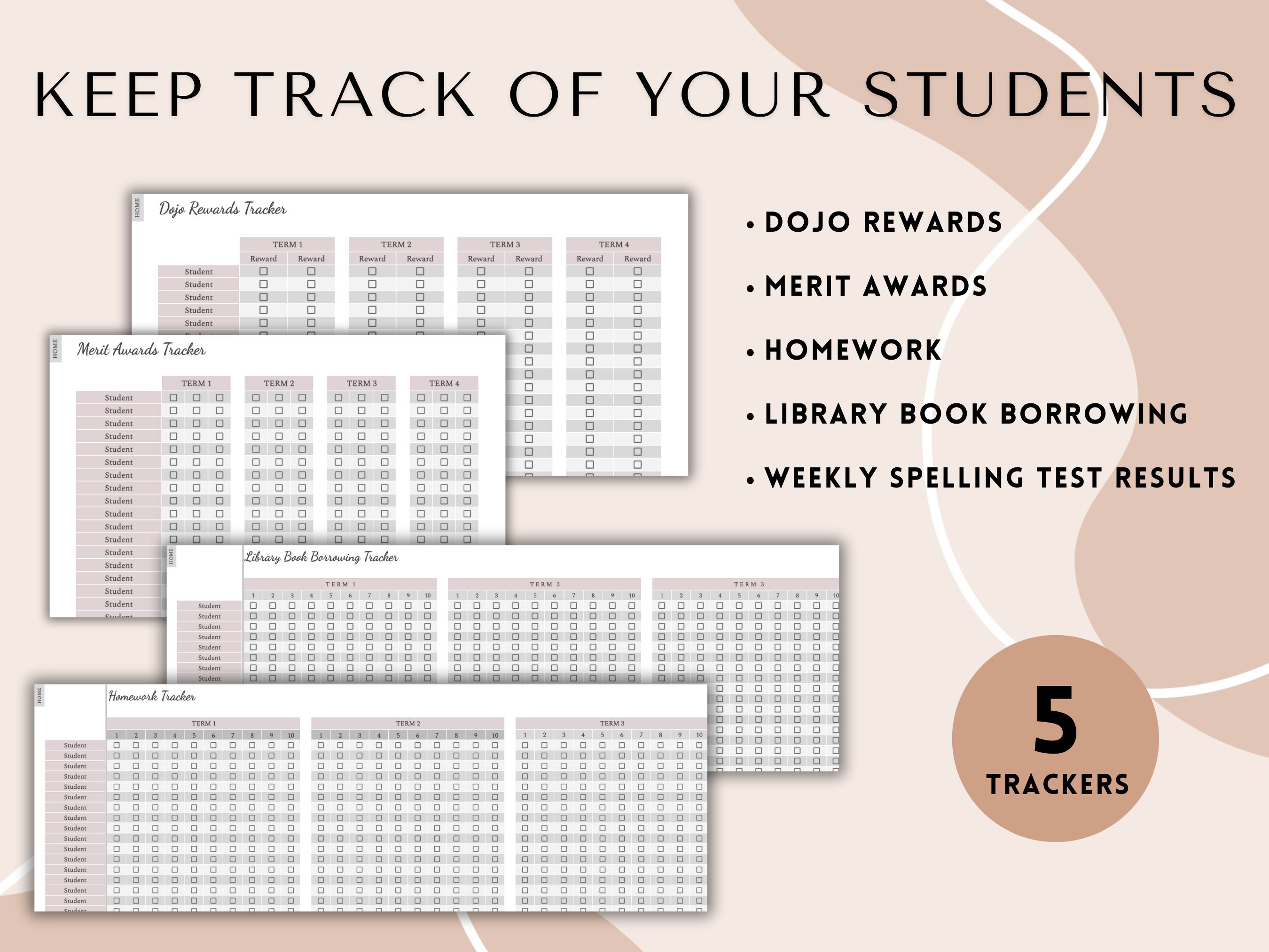 Digital Teacher Planner Template Google Sheets Weekly Lesson Planner ...