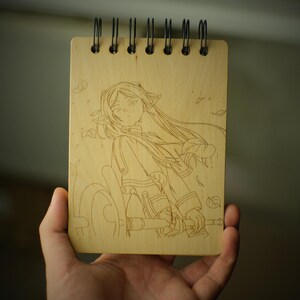 Frieren Anime Notebook | Notepad | Sketchbook - A5 - A6 - B6 - Beyond ...