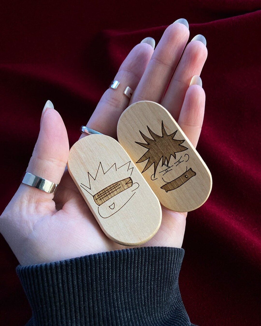Jujutsu Kaisen Keychain With Sukuna, Itadori, Satoru Gojo - Unique Key ...