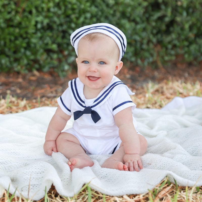 Baby Sailor Suit - Etsy