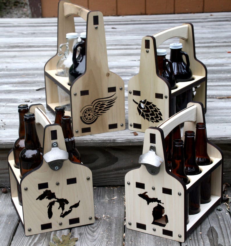 64 Oz Growler Beer Holder, Growler Carrier, Hops - Etsy