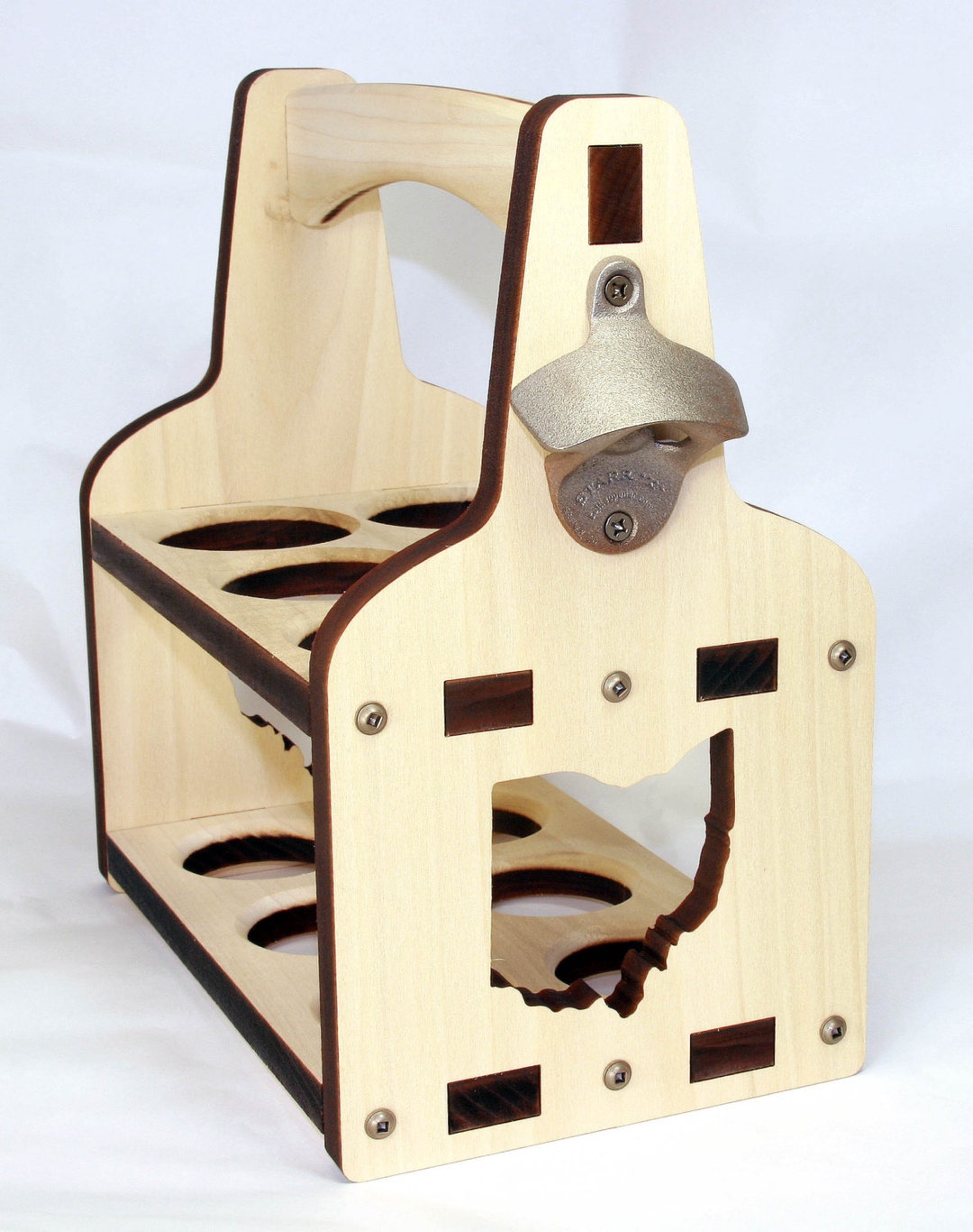 Beer Carrier Beer Holder Wooden Beer Tote Beer Tote - Etsy