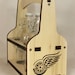 Growler Beer | Growler Holder | Beer Caddy | Wooden Beer Tote | Red ...
