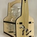 Wooden Beer Growler Caddy | Great Lakes Cutout, Craft Beer Tote - Etsy