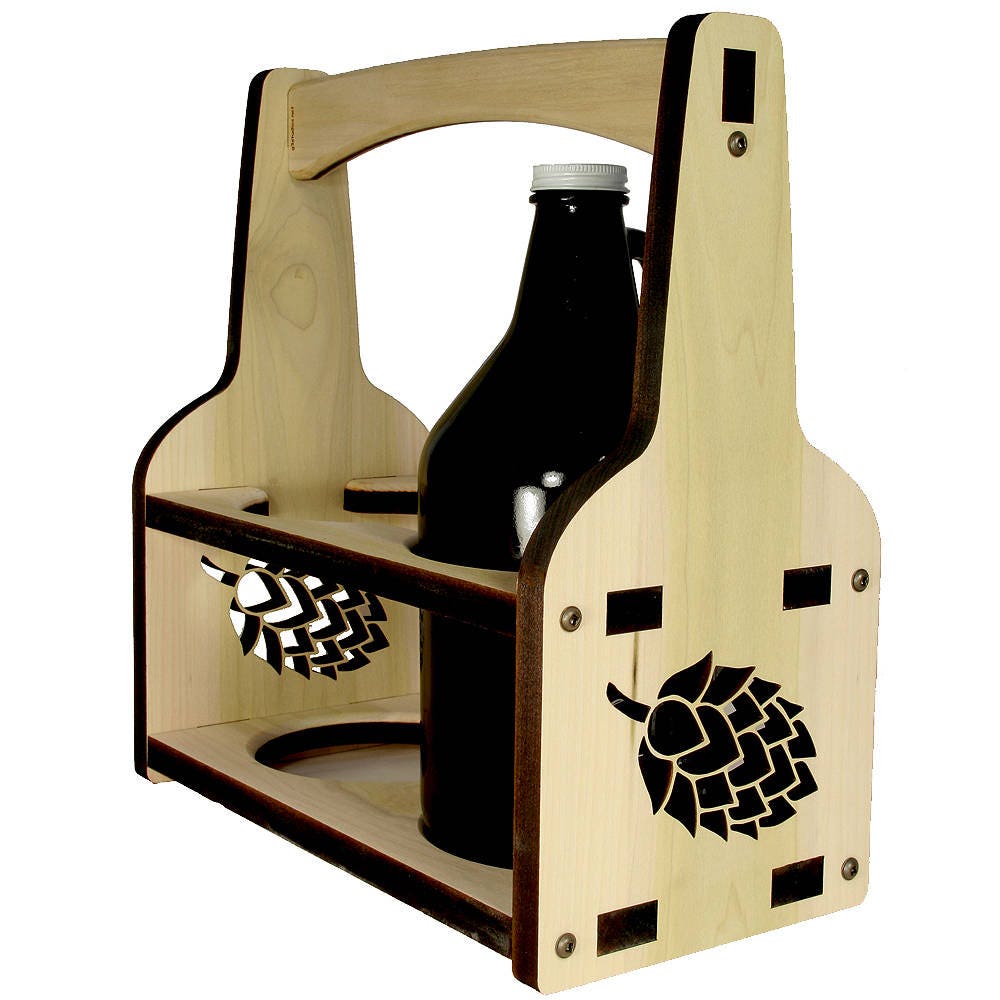 64 Oz Growler Beer Holder, Growler Carrier, Hops - Etsy