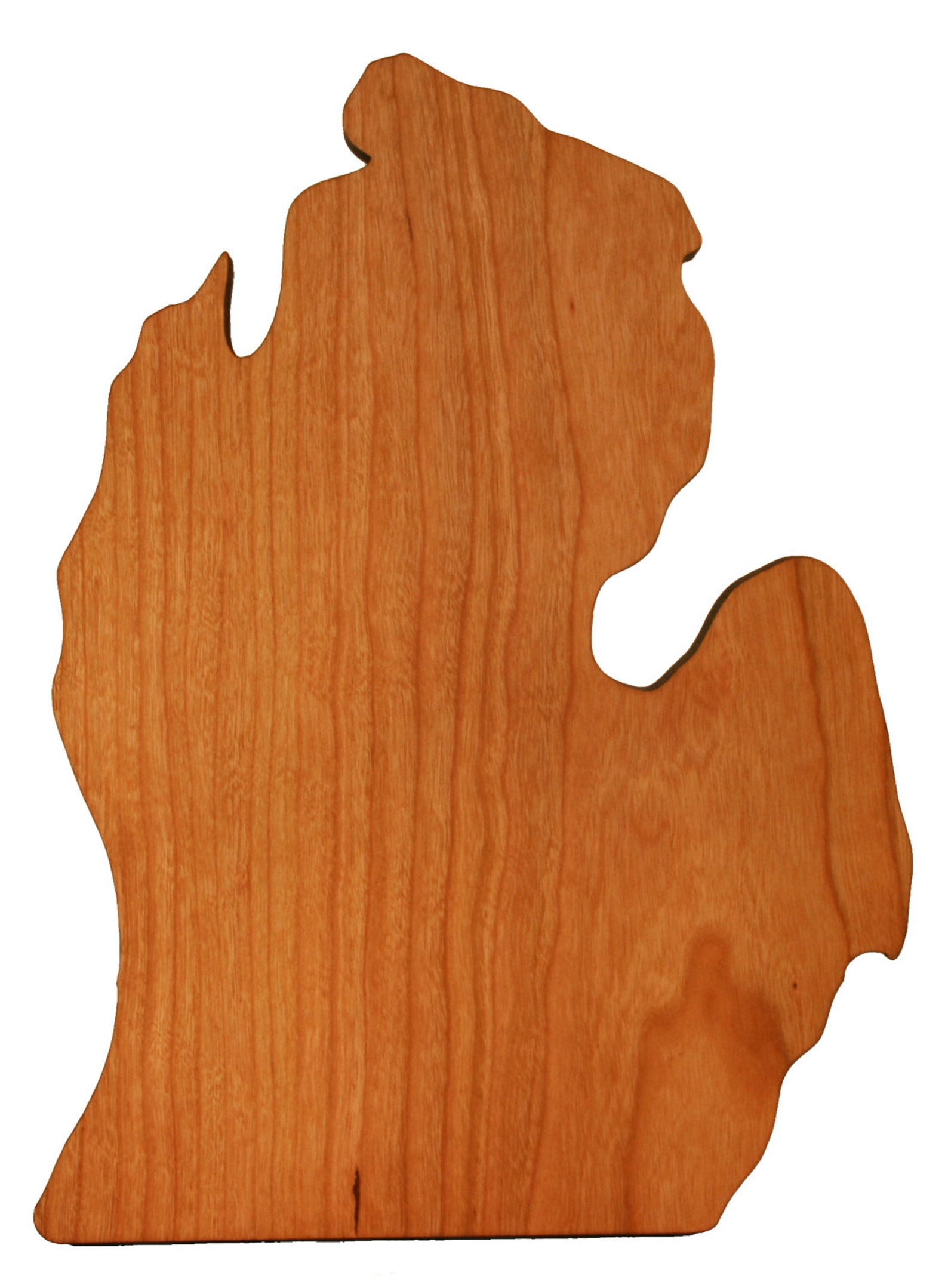 Michigan State Shaped Cutting Board - Etsy