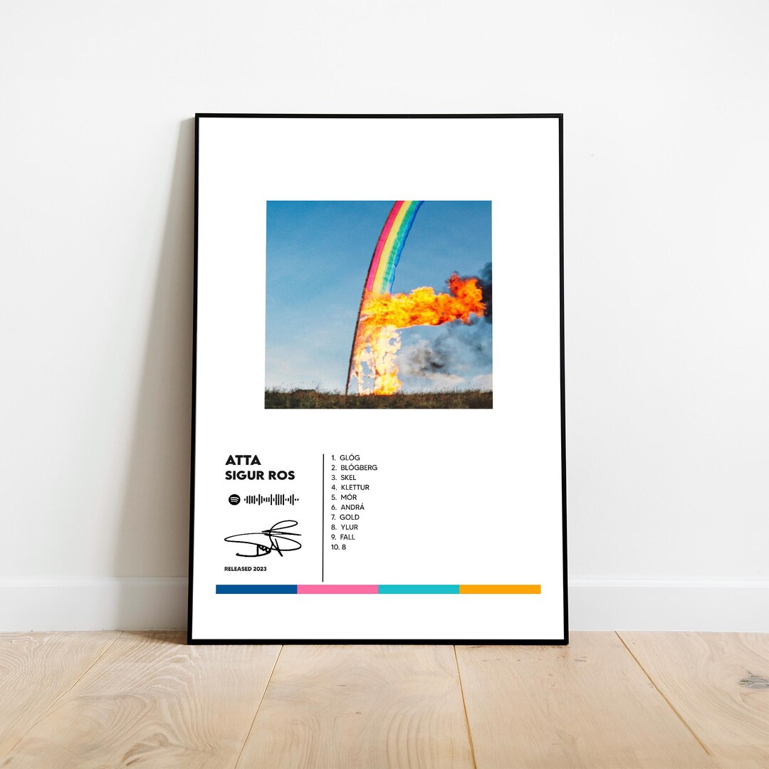 Sigur Ros Atta Album Poster / Album Cover Poster / Music Gift / Music Wall Decor / Album Art - Etsy