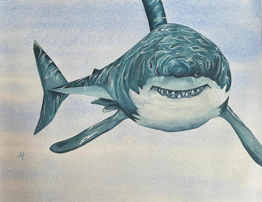 Shark Bate - 5x7 Fine Art Print - Etsy