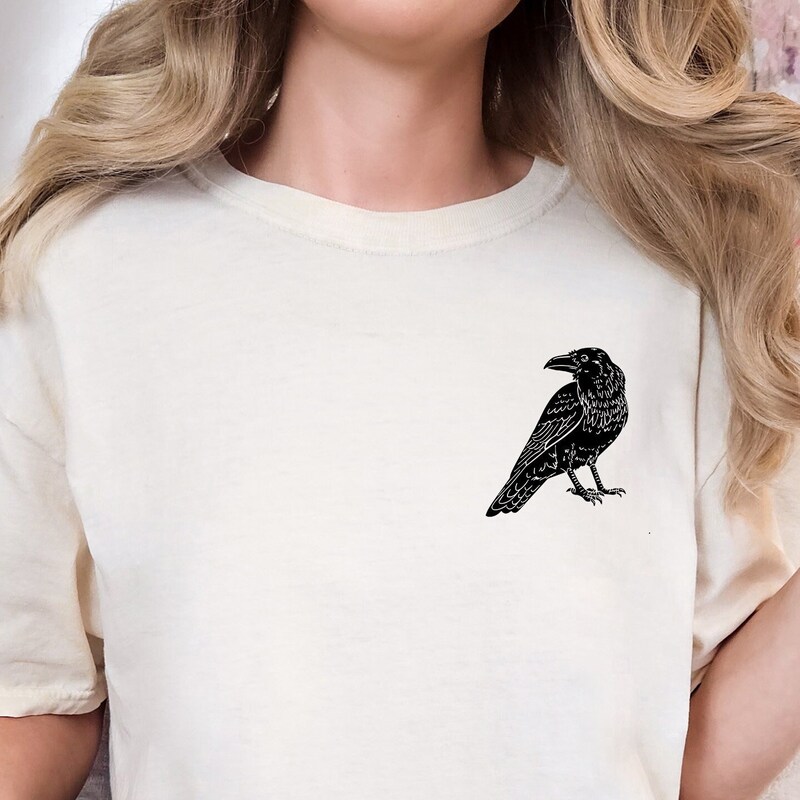 Crow Shirt - Etsy