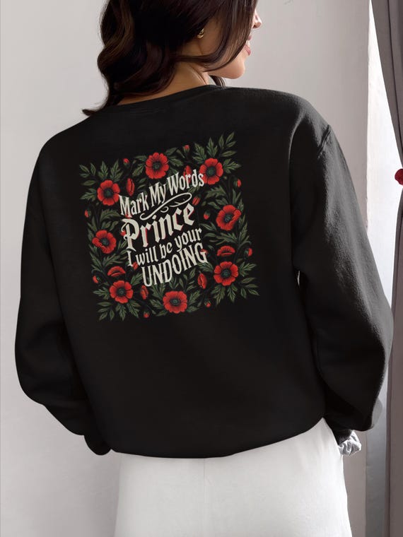 Powerless Sweatshirt - Kai Azer, Lauren Roberts Fantasy Book Powerless Sweatshirt - Kai Azer, Lauren Roberts Fantasy Book