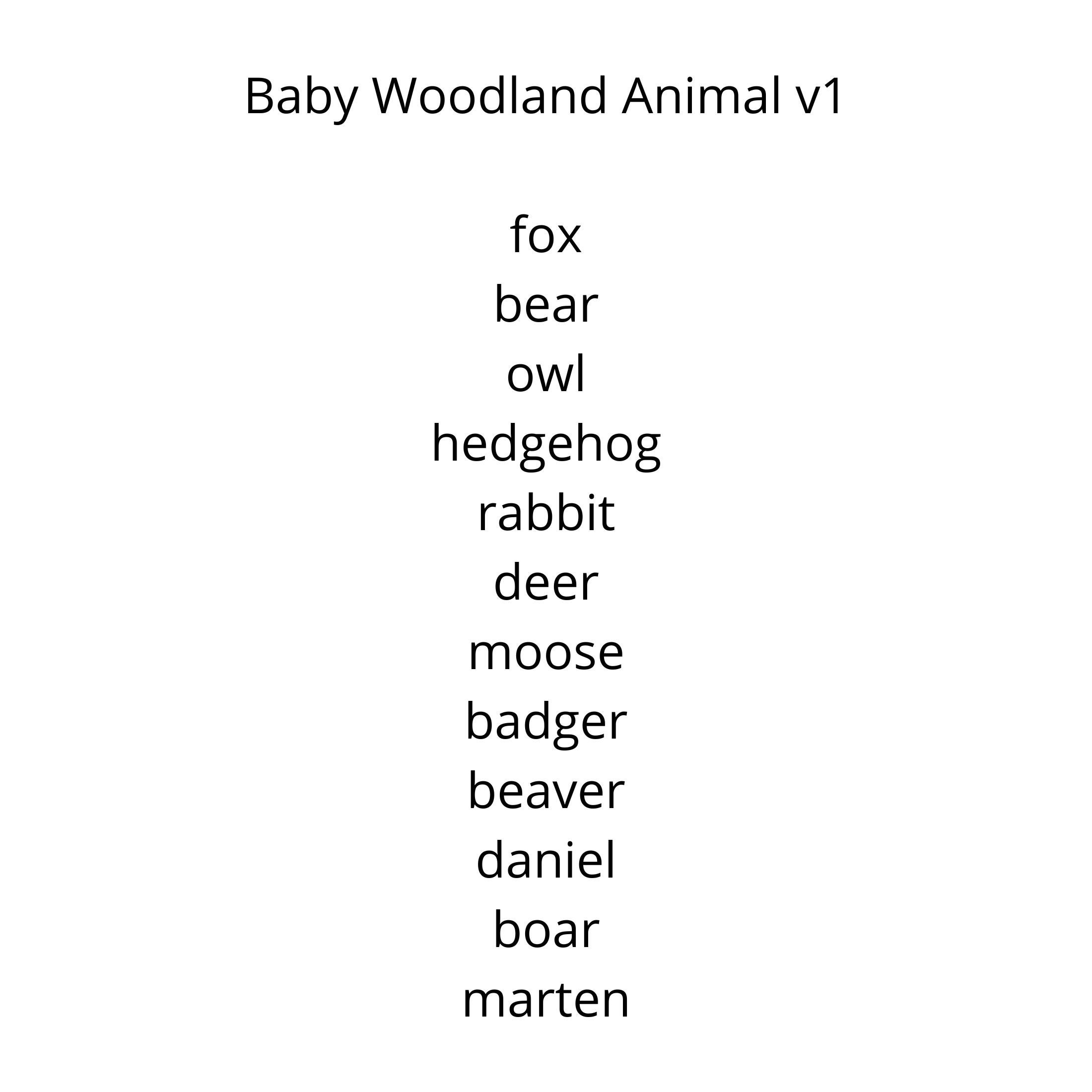 WOODLAND ANIMALS CLIPART Watercolor Clipart Bundle, Forest Animals ...